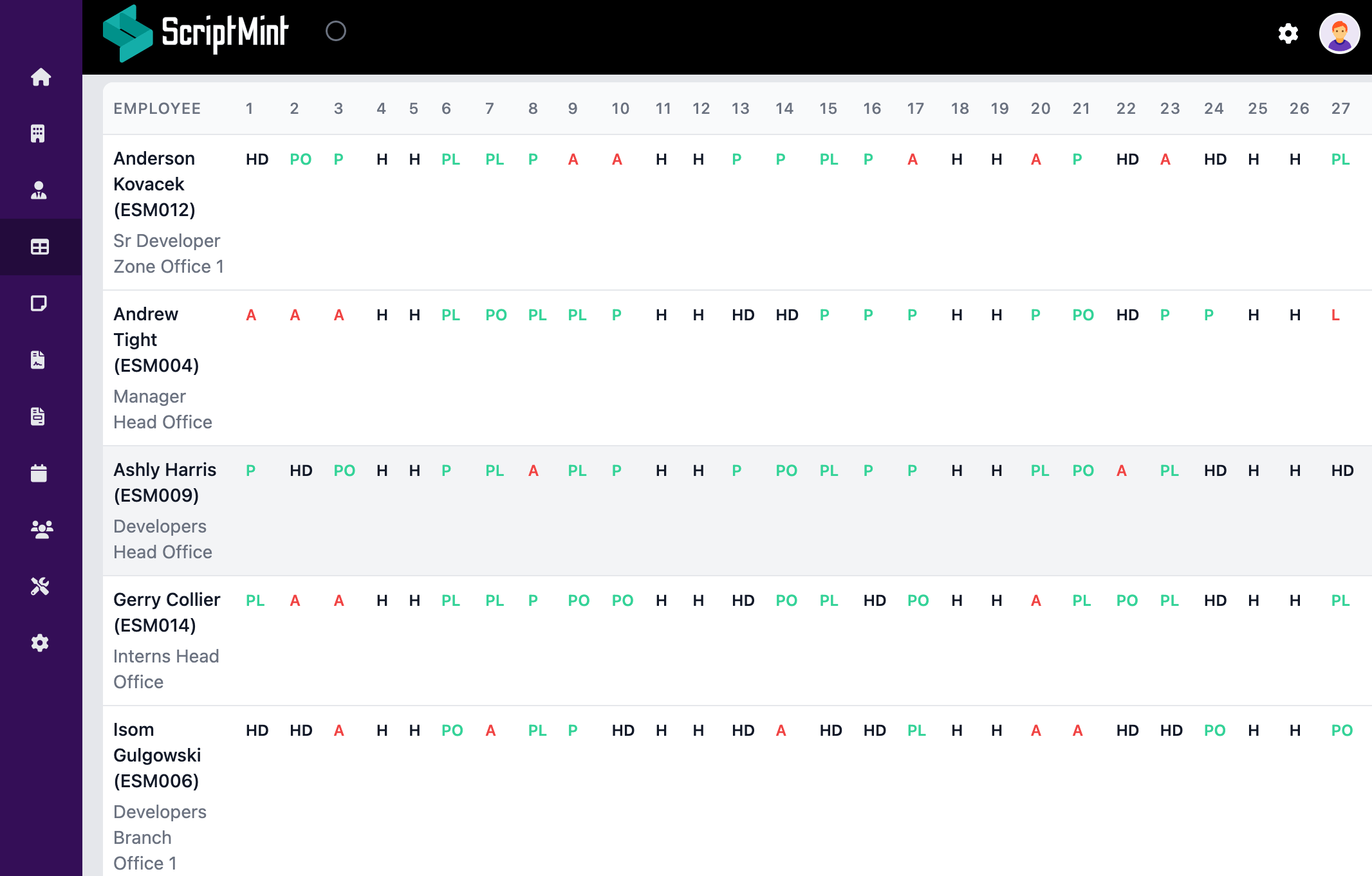 Lite HRM - Advance HRM Solution for Leave, Attendance, Payroll & Task by ScriptMint